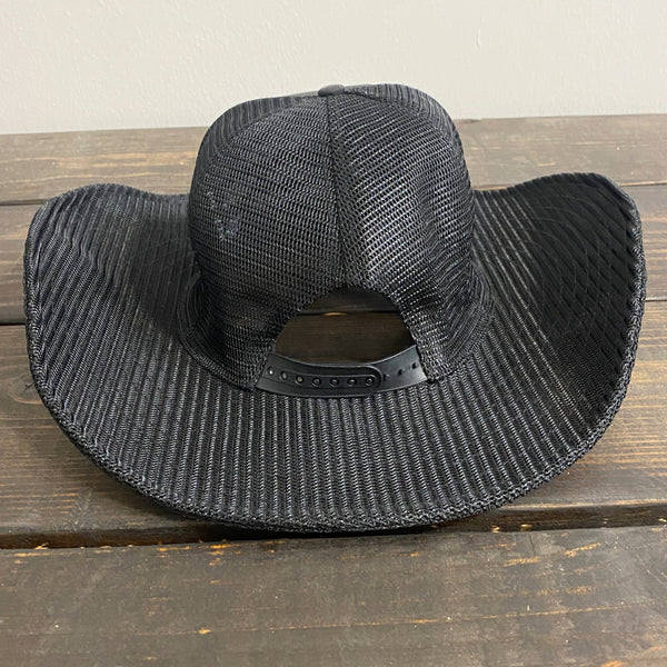 Black Cowboy Snapback - Black ARK Patch – Rock City Outfitters