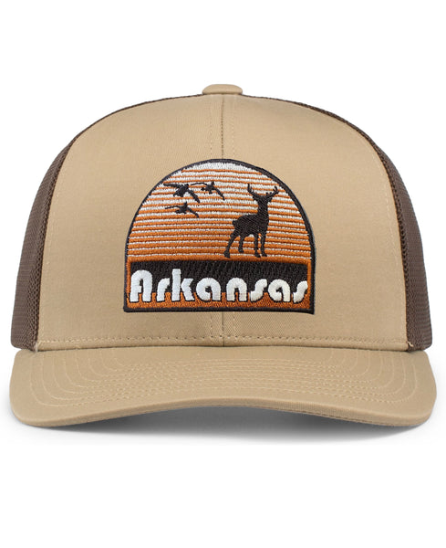Hunt AR Hat - Khaki/Brown – Rock City Outfitters