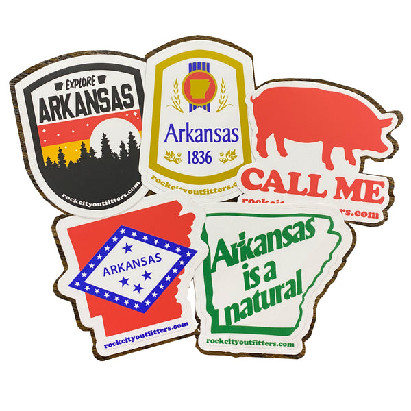Arkansas Decal Gift Package – Rock City Outfitters