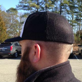 State of AR Hat - Fitted Black/White – Rock City Outfitters