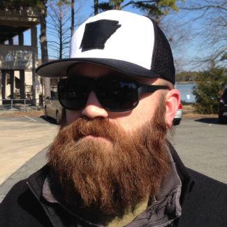 State of AR Hat - Fitted Black/White – Rock City Outfitters